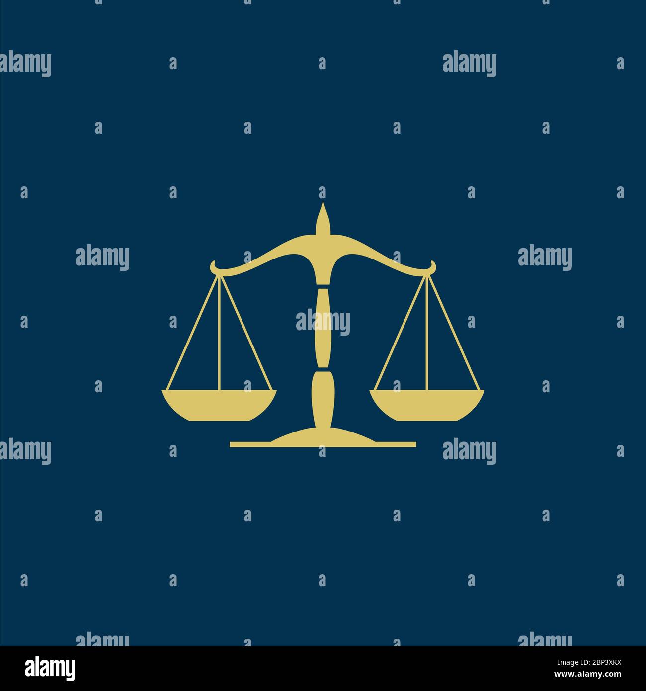 Scale of Justice Logo Template Illustration Design. Vector EPS 10 Stock ...