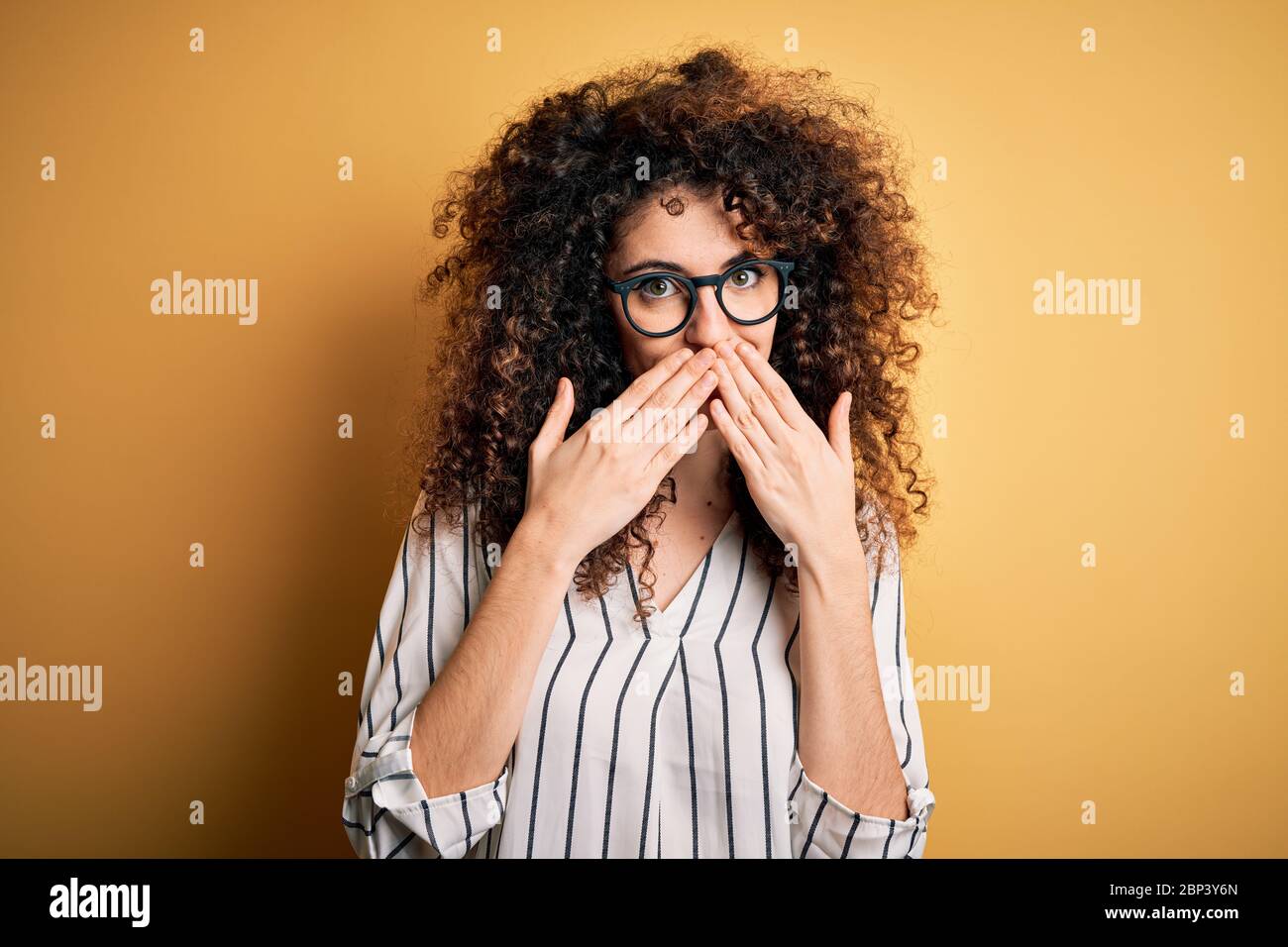 Woman embarrassed funny summer hi-res stock photography and images - Alamy