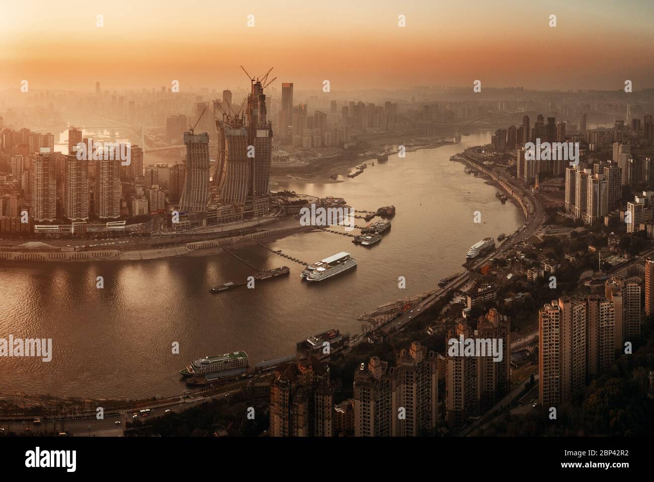 Chongqing urban architecture and city skyline in China Stock Photo - Alamy