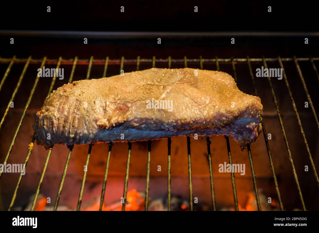 Beautiful photo of beef brisket (Brisket point end Stock Photo - Alamy