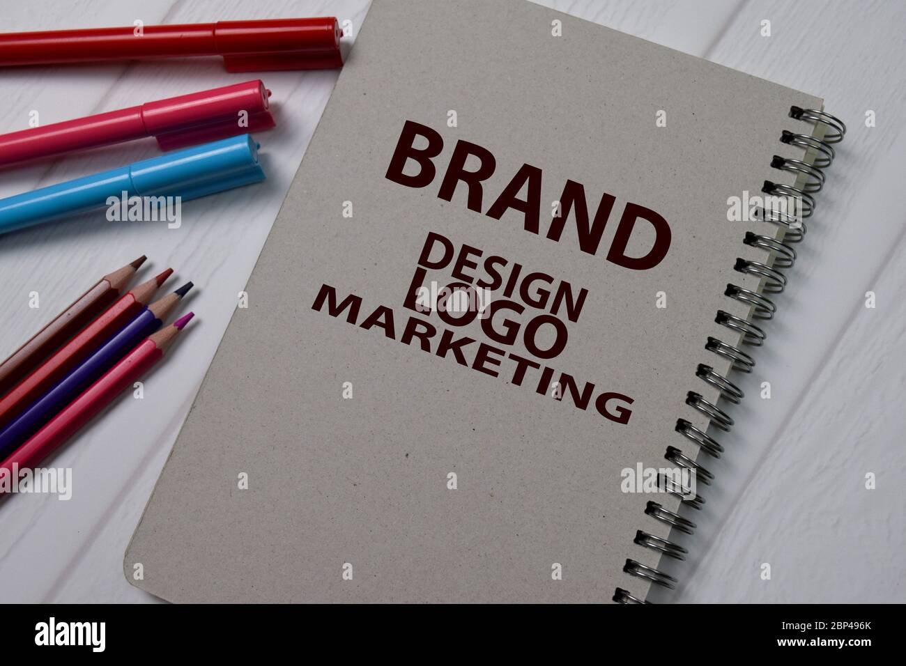 Pen marketing logo hi-res stock photography and images - Alamy