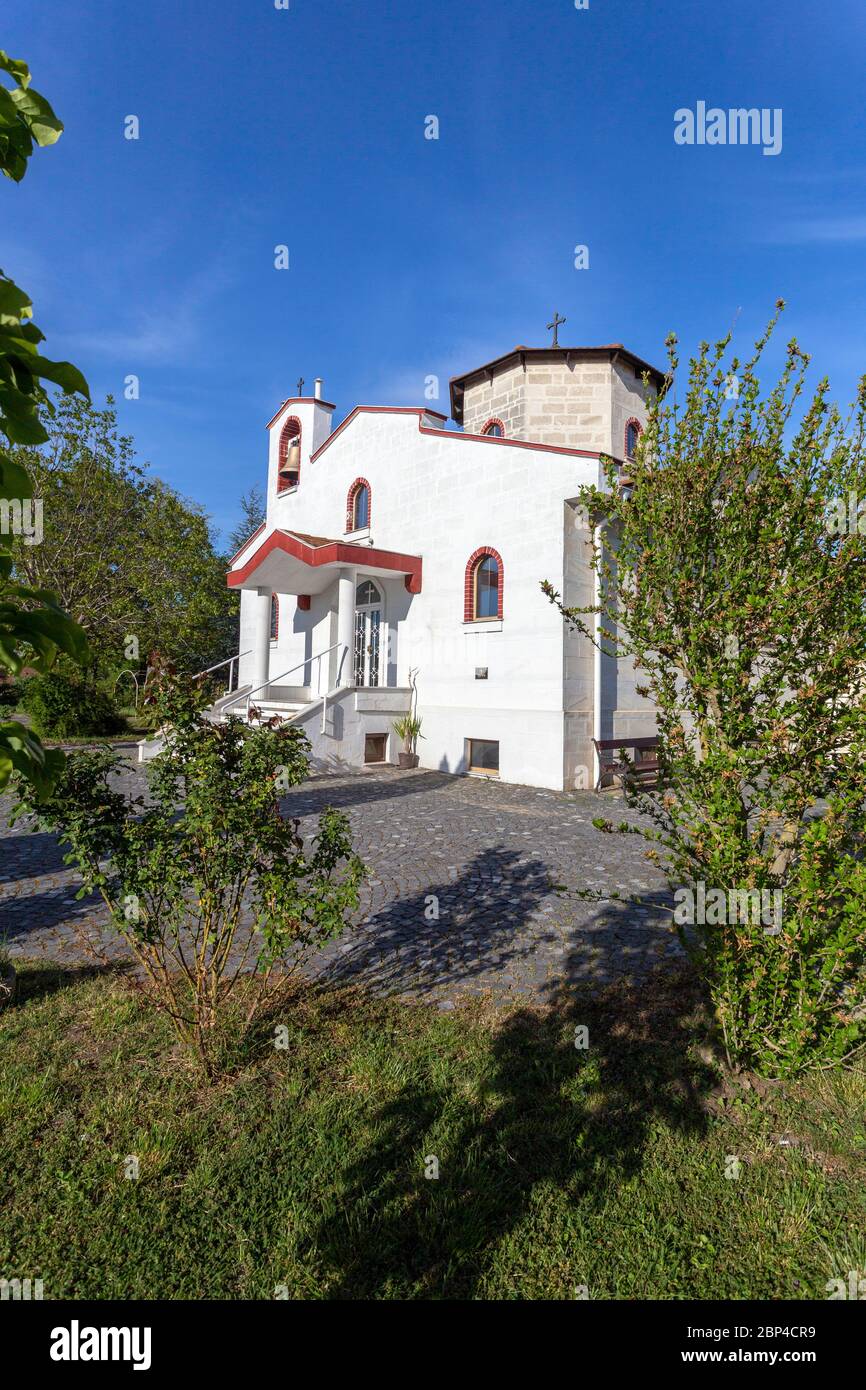 Greek orthodox church in Beloiannisz, Hungary. Beloiannisz was founded ...