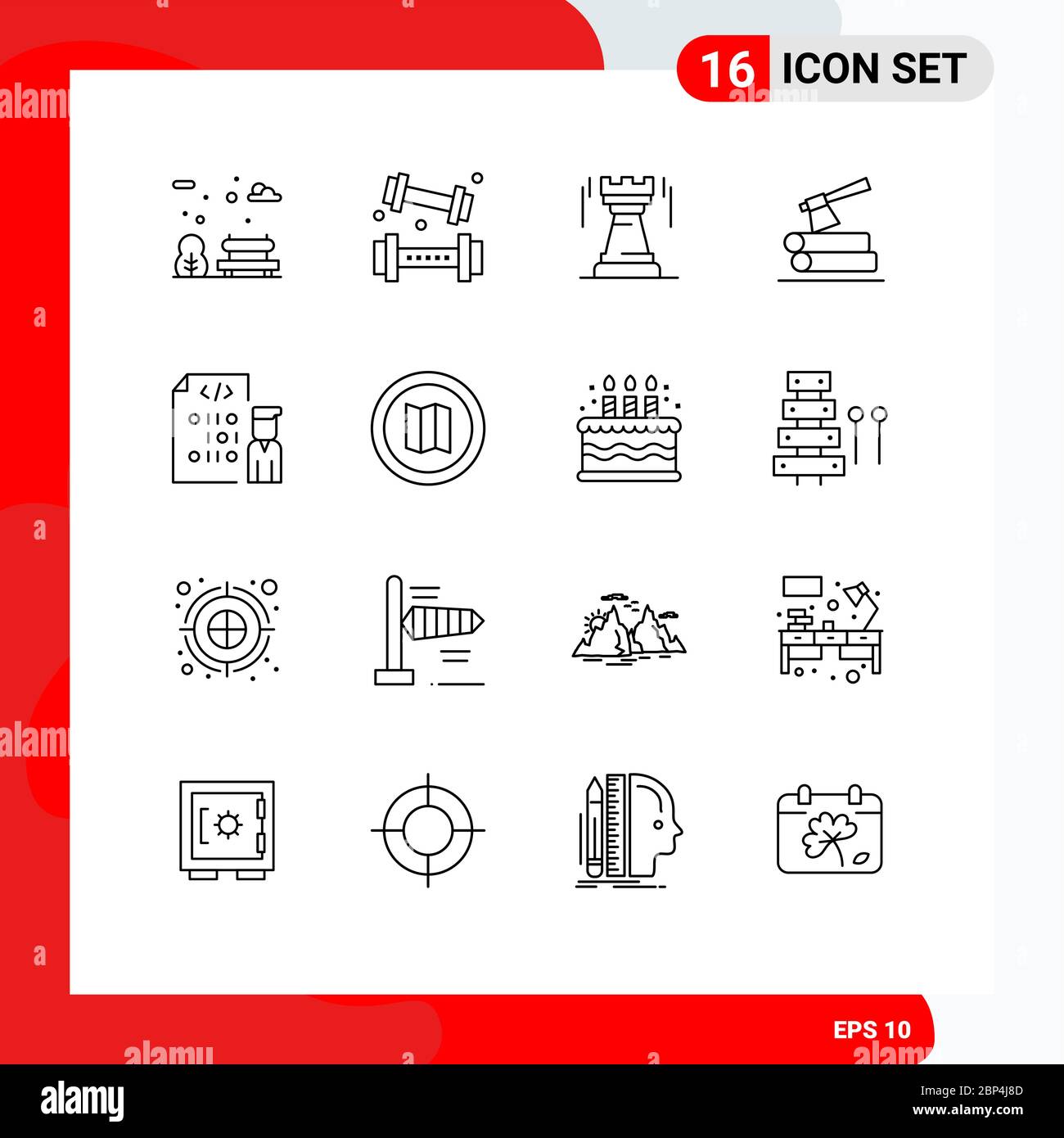 Log fort Stock Vector Images - Alamy