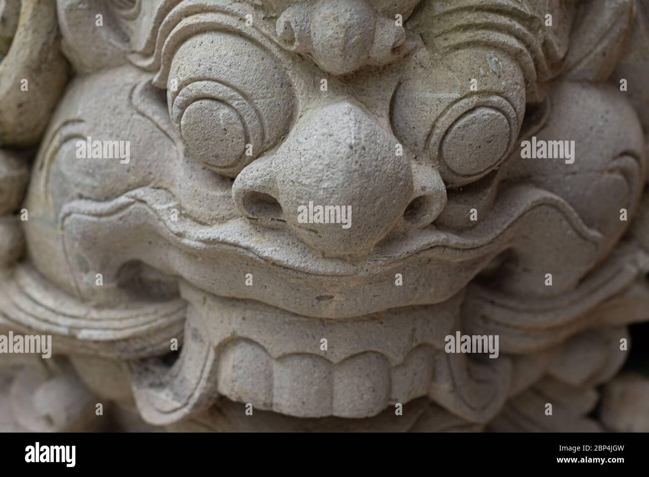 vintage architecture from a temple in ubud, bali, indonesia, 2018 Stock ...