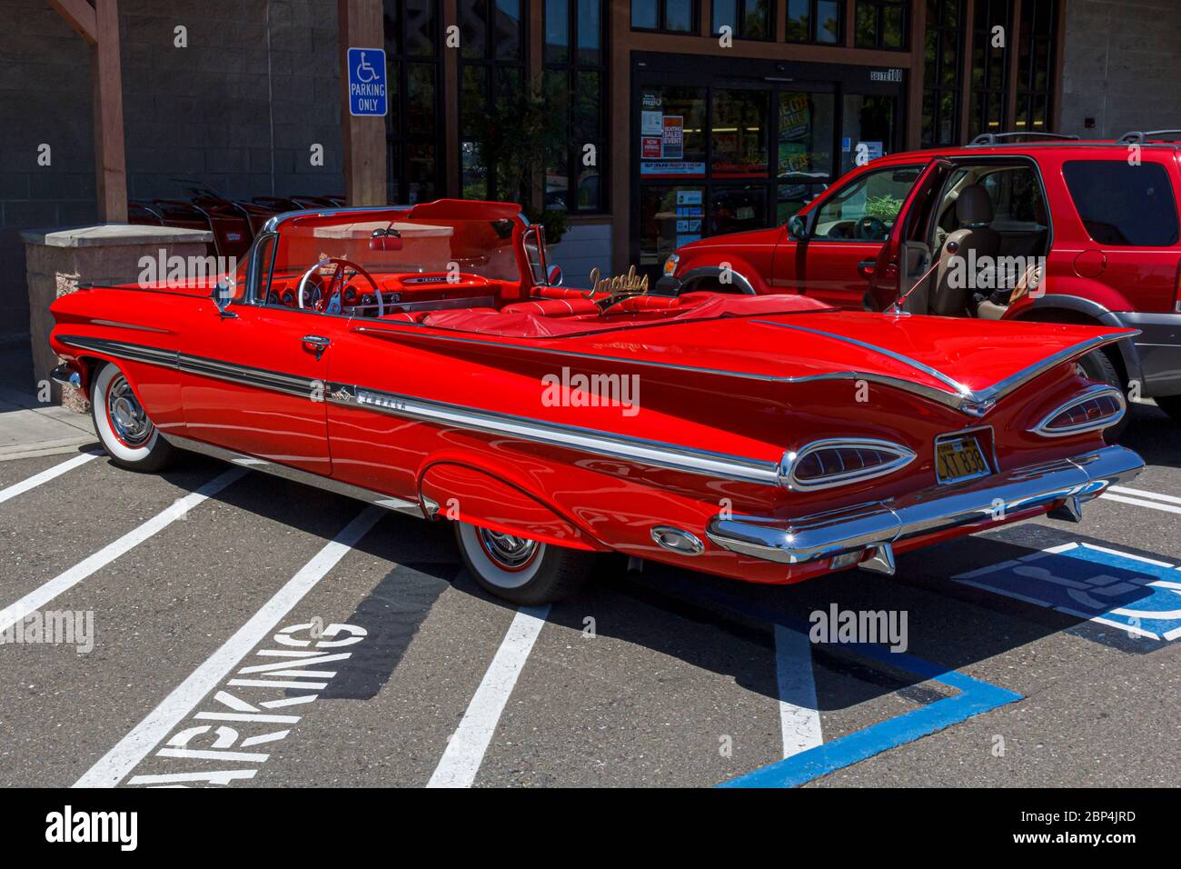 1959 Chevrolet Convertible Stock Photo - Alamy