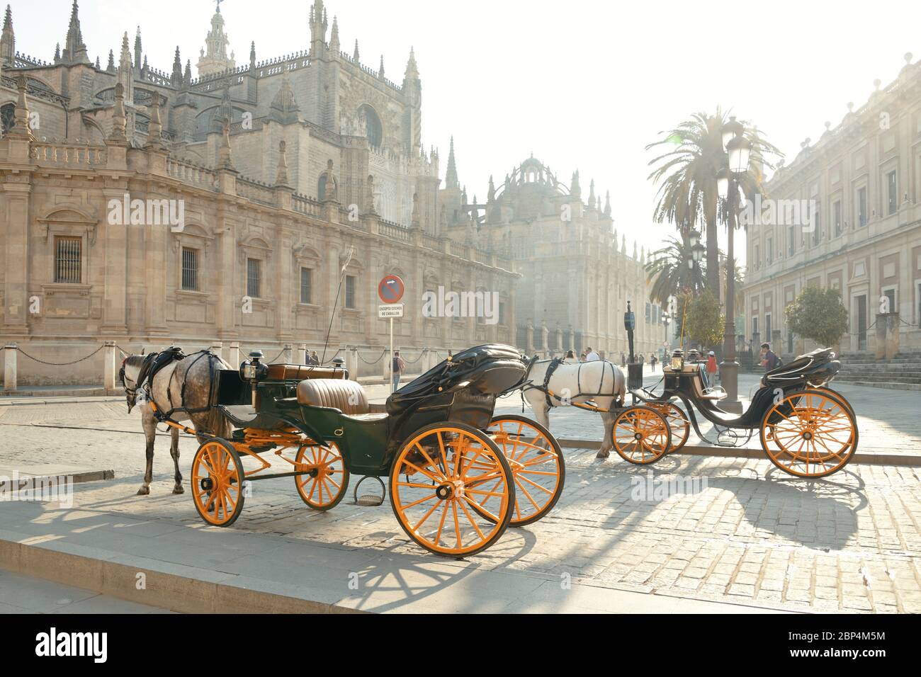 Seville street view hi-res stock photography and images - Alamy