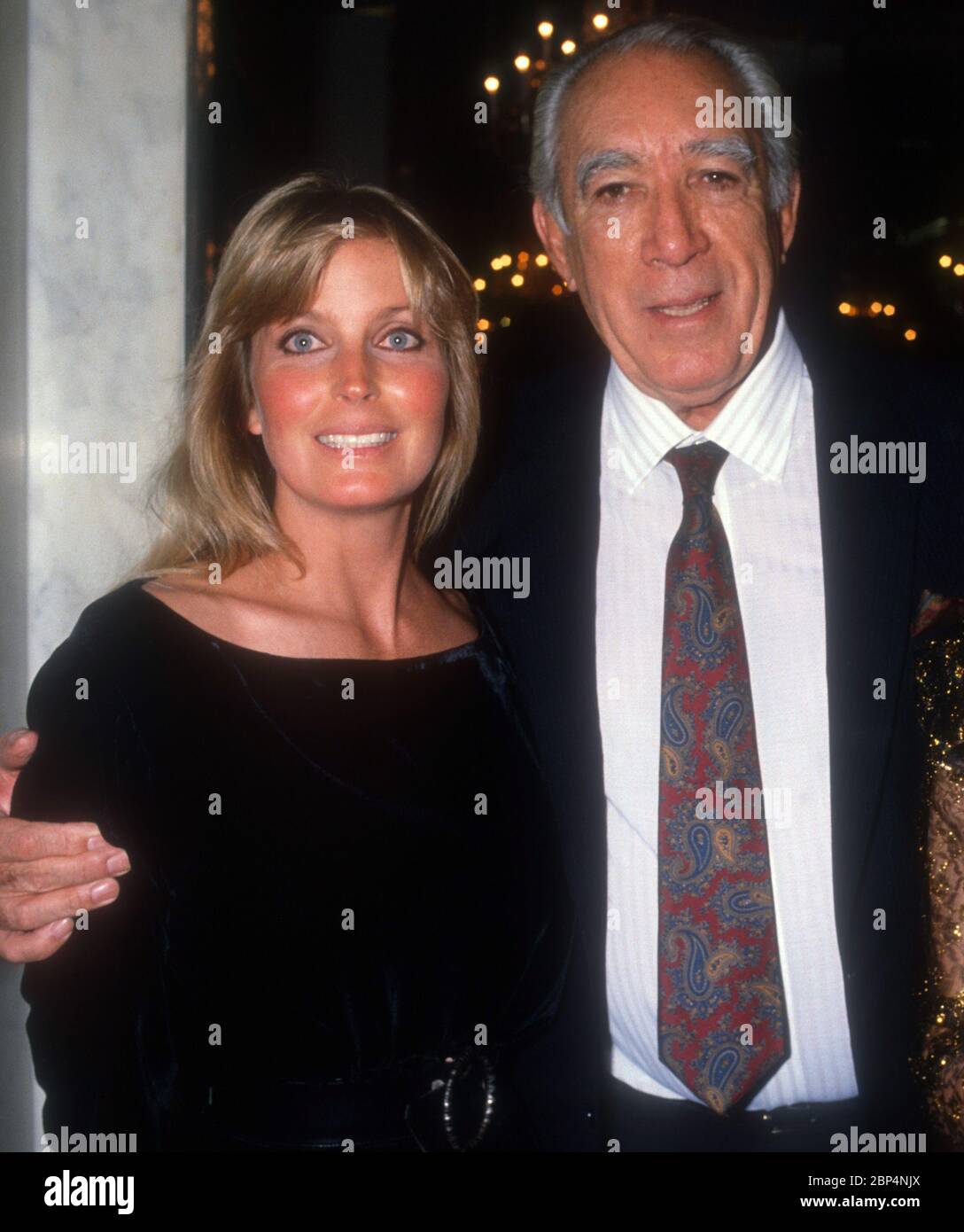 Bo Derek, Anthony Quinn,1989, Photo By Michael Ferguson/PHOTOlink Photo ...