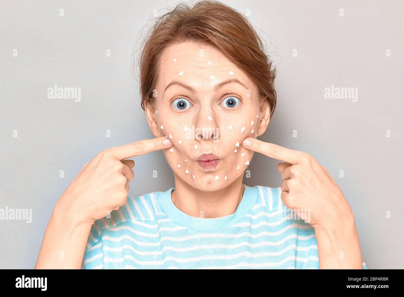 Puffing Out Cheeks High Resolution Stock Photography and Images - Alamy