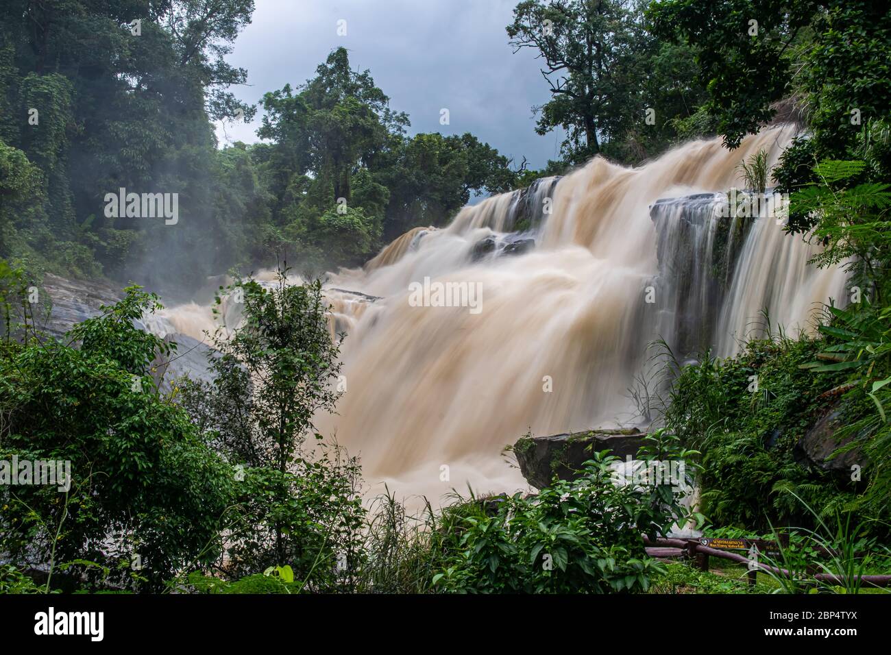 ching mai and the waterfalls from a natural park Stock Photo - Alamy