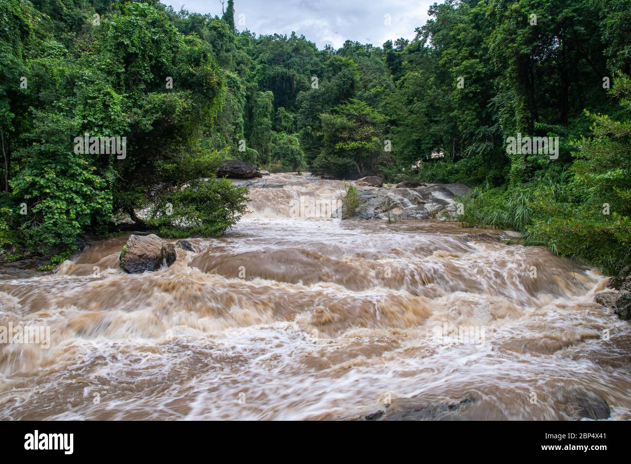 ching mai and the waterfalls from a natural park Stock Photo - Alamy