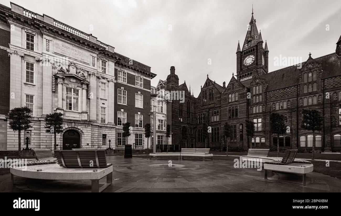 Historical buildings in University of Liverpool in England, United ...