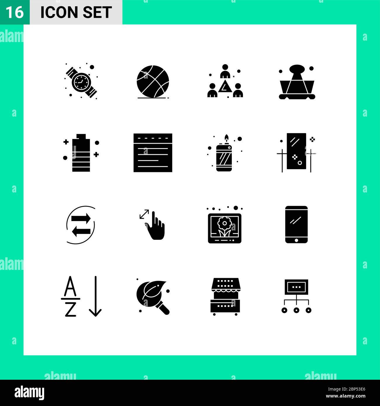 Headcount icon vector vectors hi-res stock photography and images - Alamy
