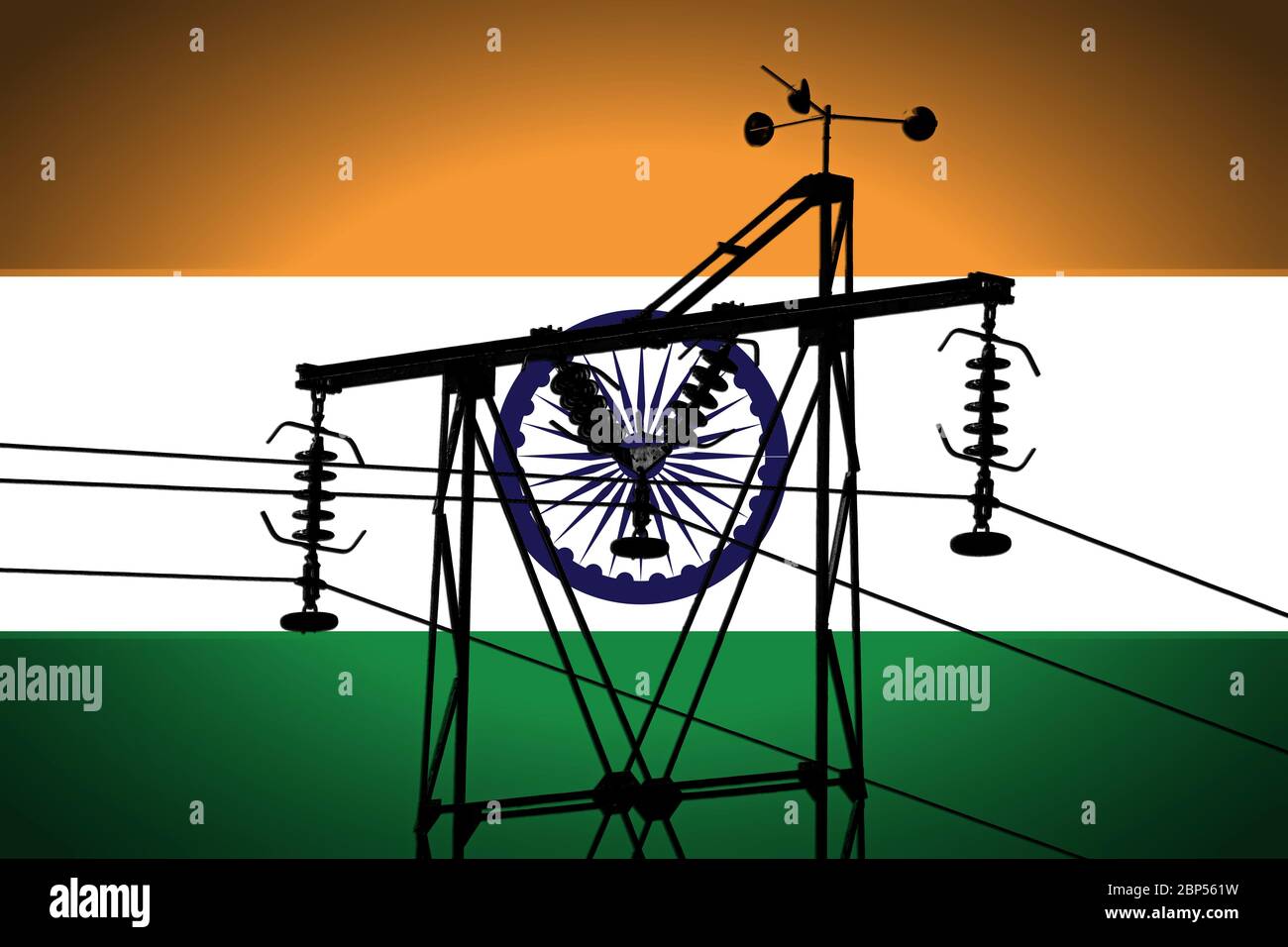 Indian power line hi-res stock photography and images - Alamy