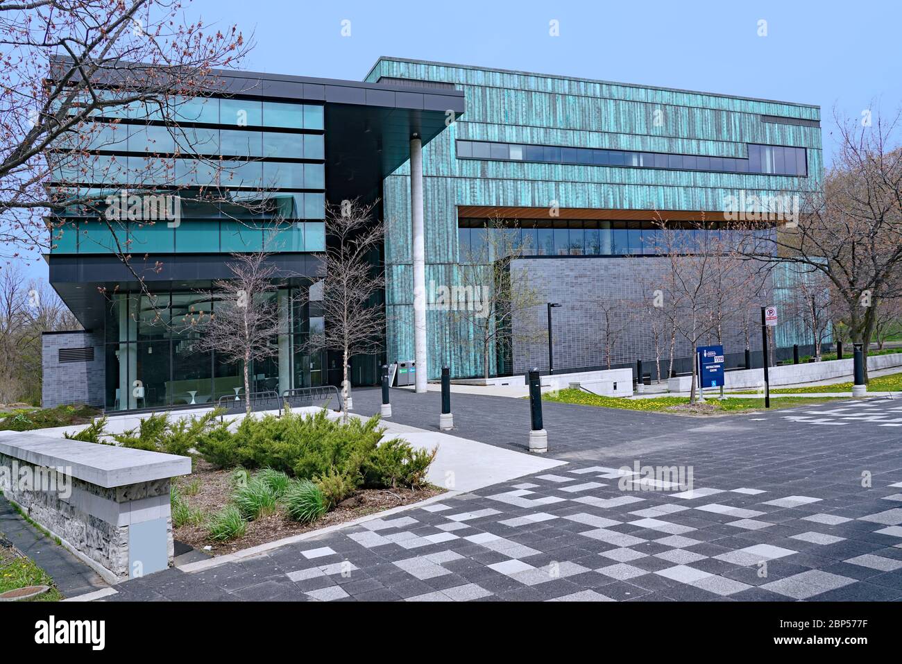 TORONTO - MAY 2020: The suburban Mississauga campus of the University ...