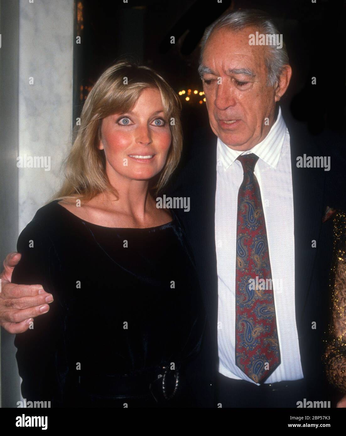 Bo Derek, Anthony Quinn,1989, Photo By Michael Ferguson/PHOTOlink ...