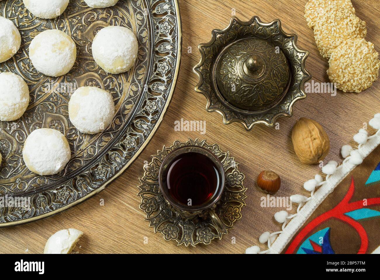 Kahk El Eid - Cookies of Eid El Fitr Islamic Feast Stock Photo - Alamy