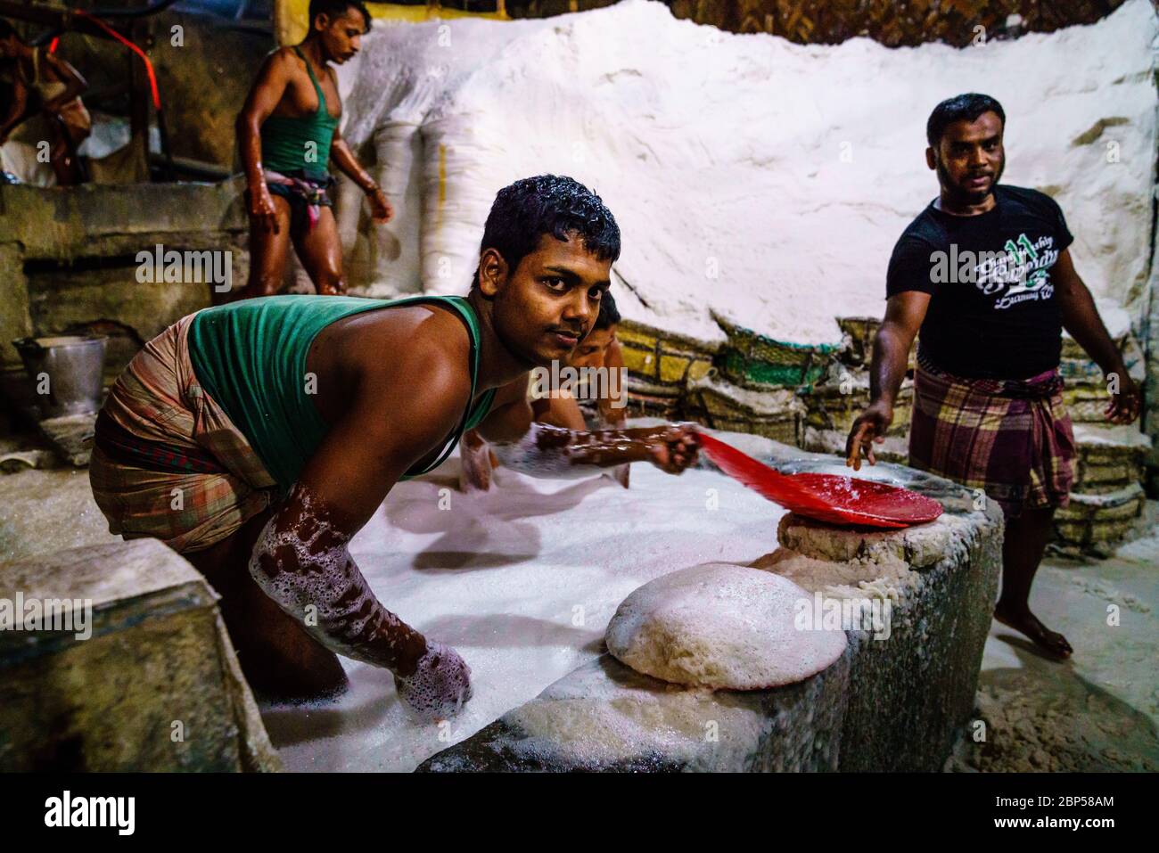 Brine purification factory hi-res stock photography and images - Alamy