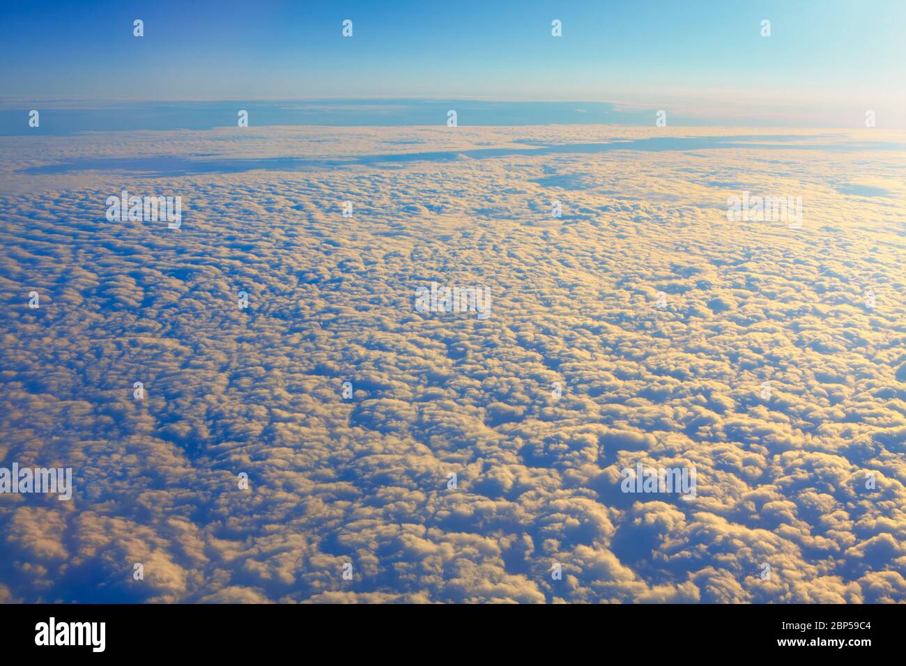 endless clouds view from satellite Stock Photo - Alamy