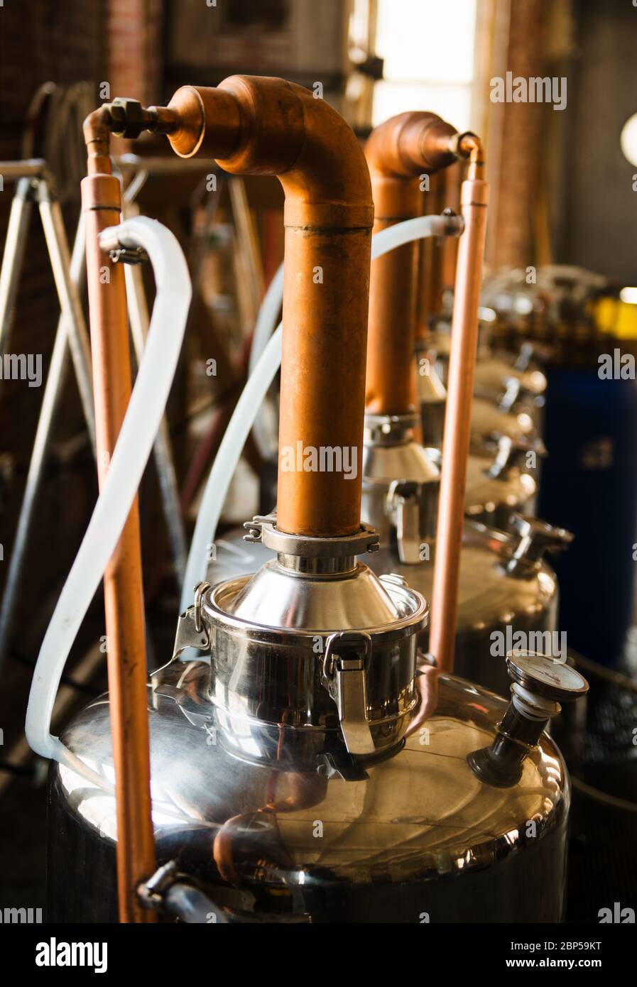 Distilling equipment hi-res stock photography and images - Alamy