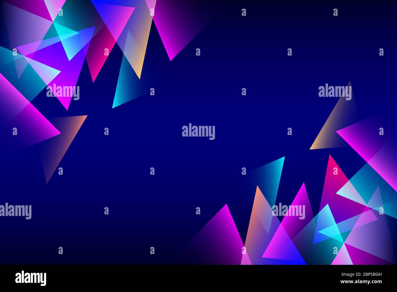 Abstract technology triangle background free vector Stock Vector Image ...