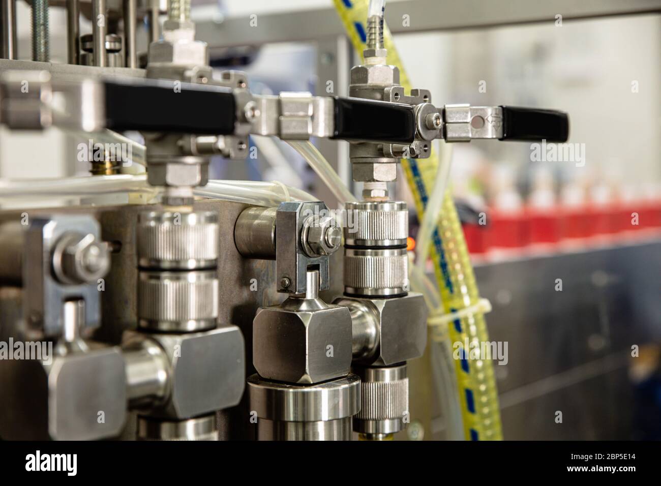 Cosmetic industry equipment and production process Stock Photo - Alamy