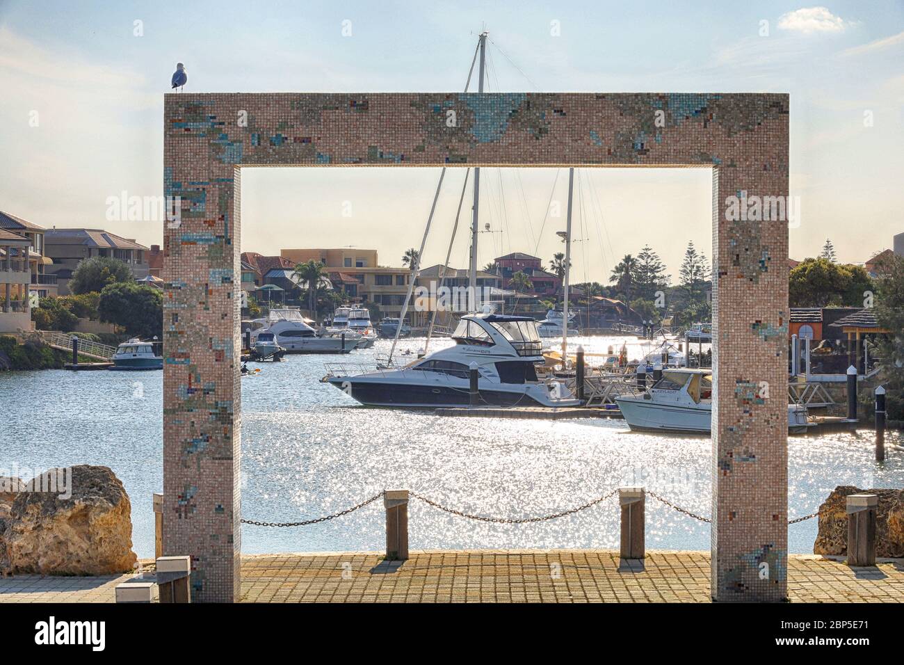 Australian boat marina hi-res stock photography and images - Alamy