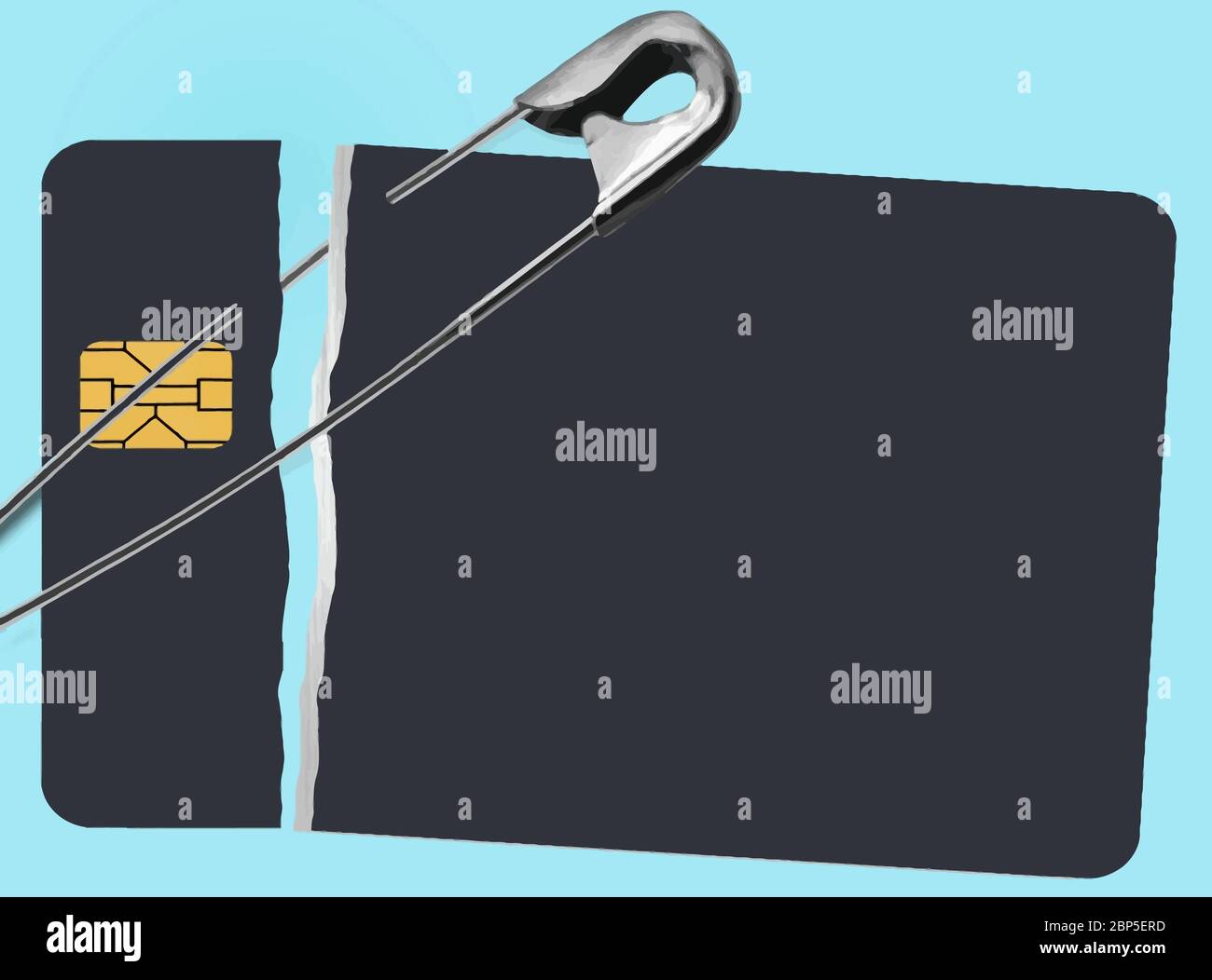 Safety pins vector design hi-res stock photography and images - Alamy