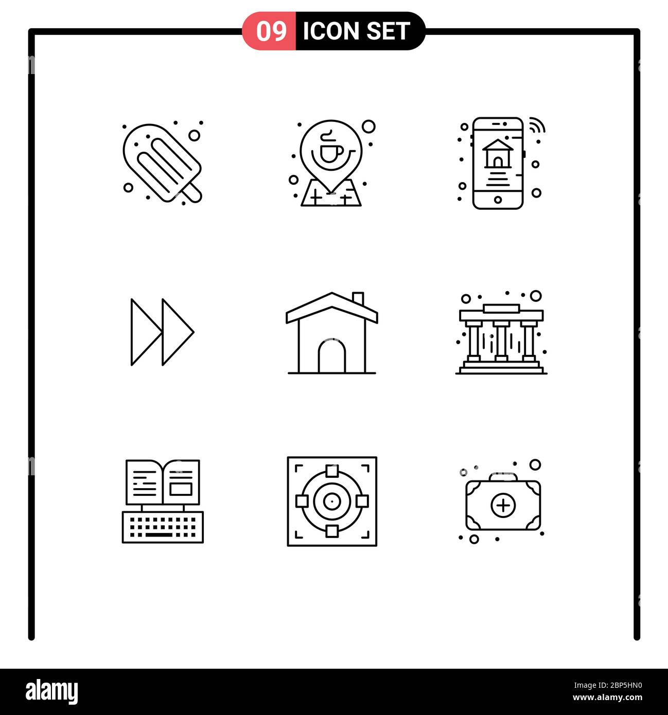 Media map Stock Vector Images - Alamy