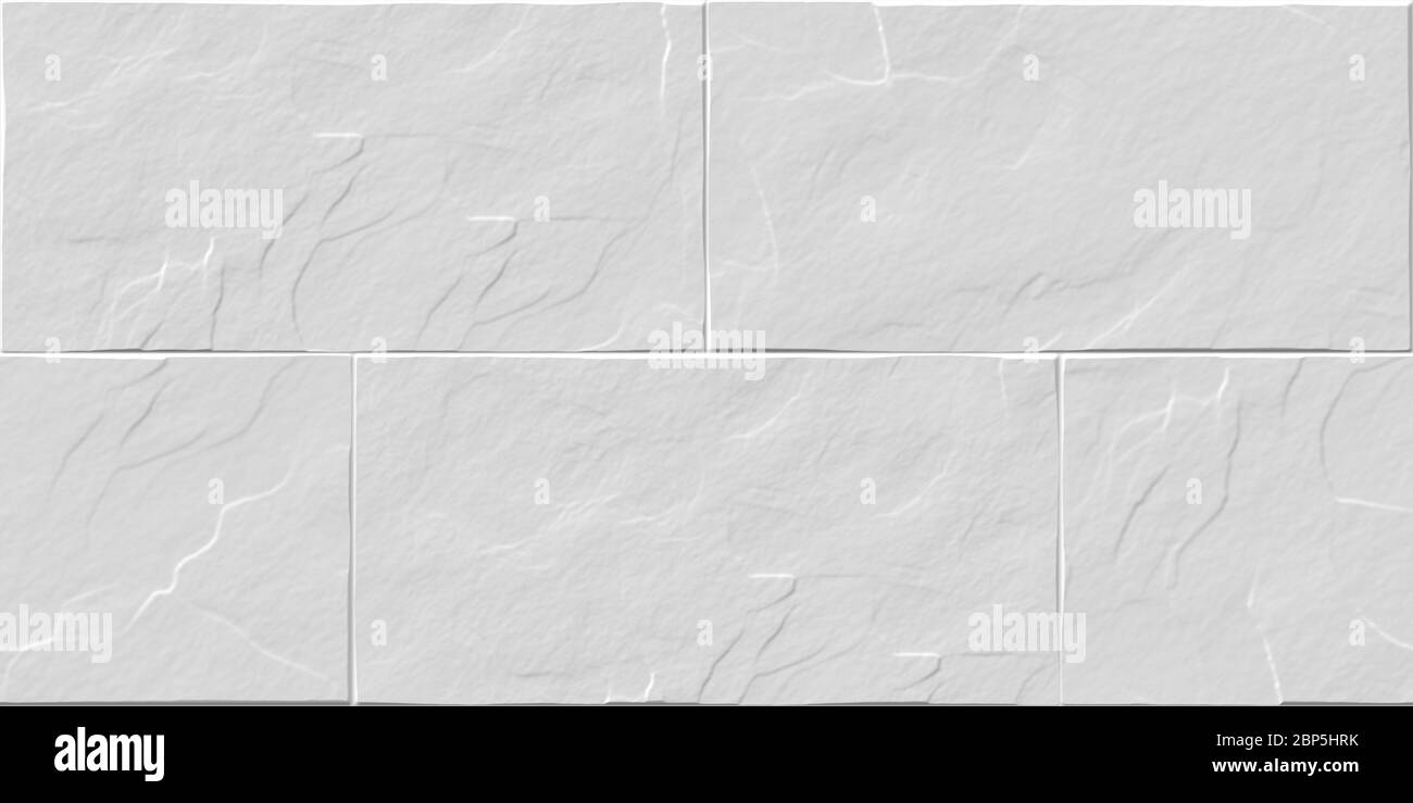 White seamless geometric texture. Origami paper style. 3D rendering ...