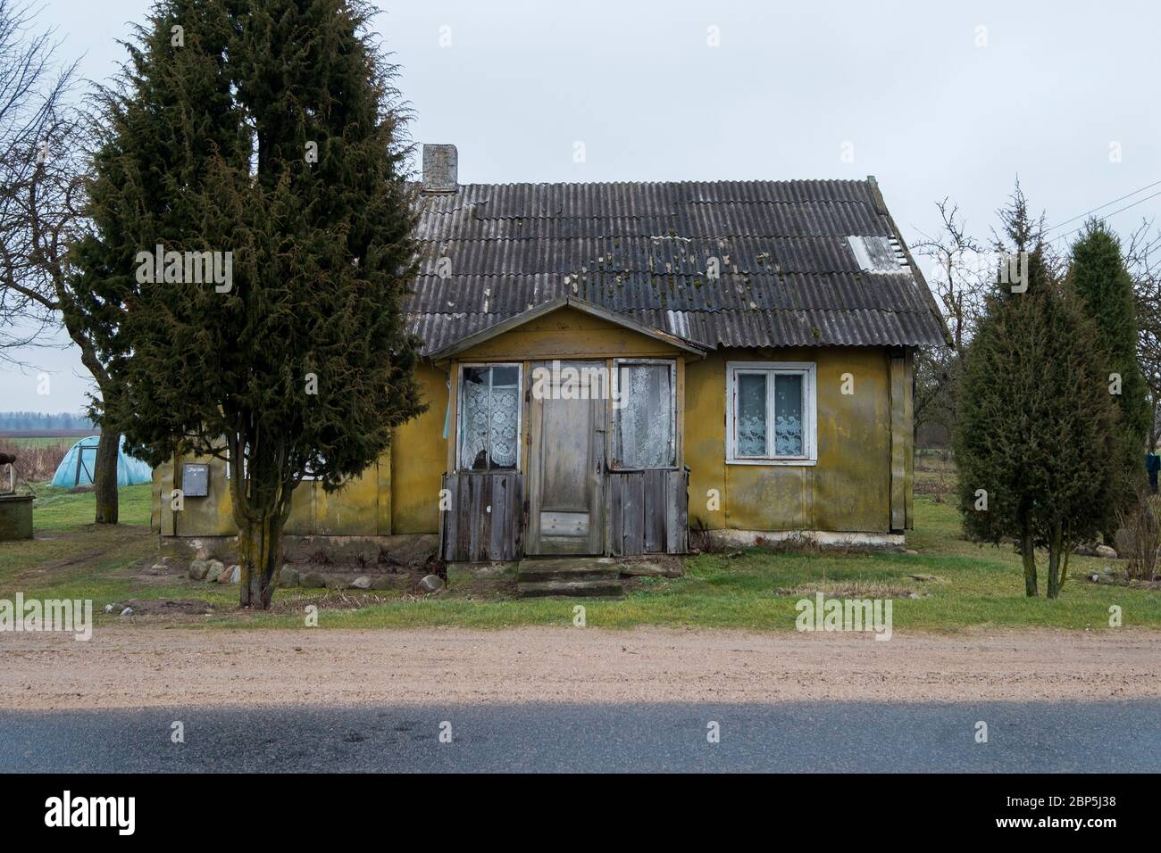 A good example of the typical small town, rural, vernacular house ...