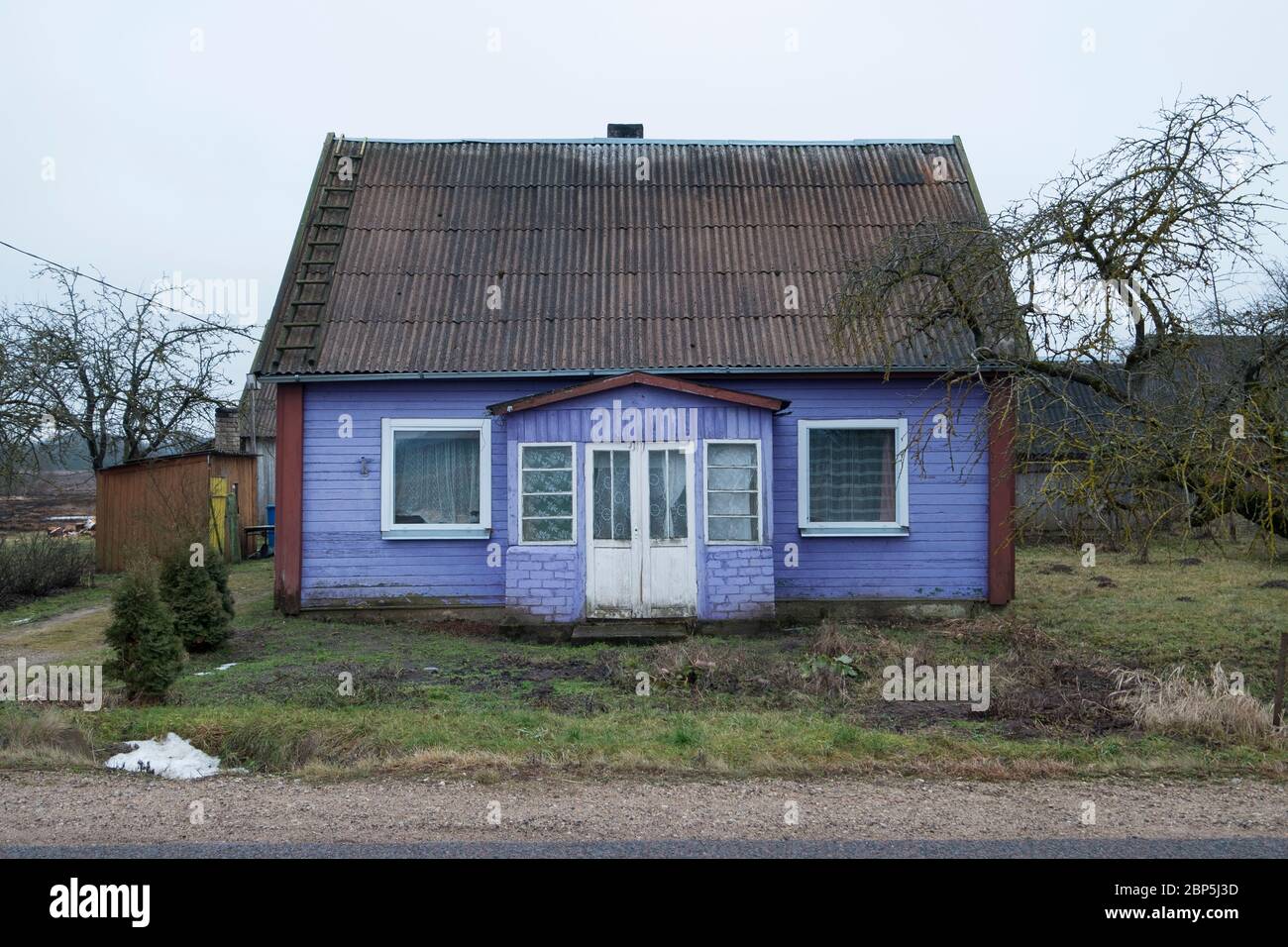 A good example of the typical small town, rural, vernacular house ...