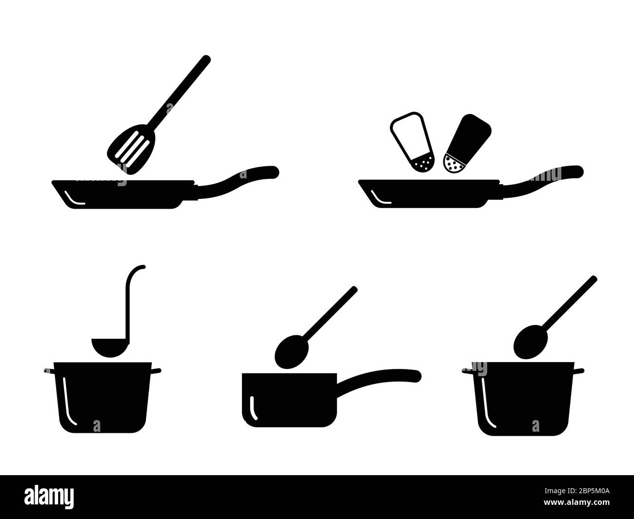 How to fry spices Stock Vector Images - Alamy