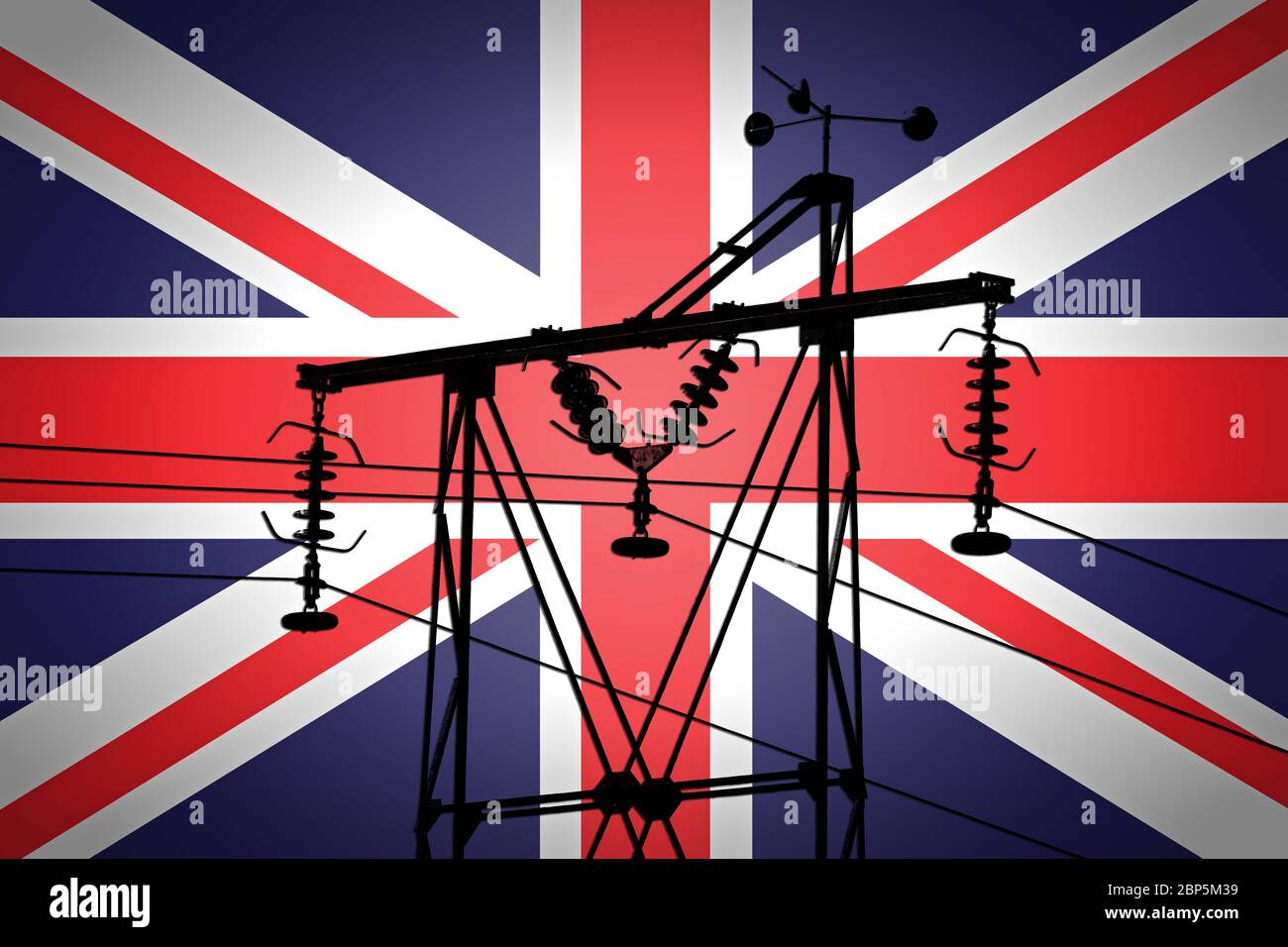 Uk union jack electricity hi-res stock photography and images - Alamy