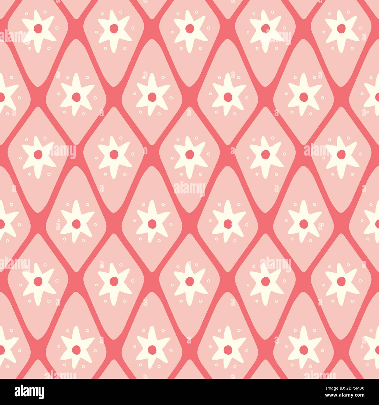 Pink Diamond Pattern Backgrounds