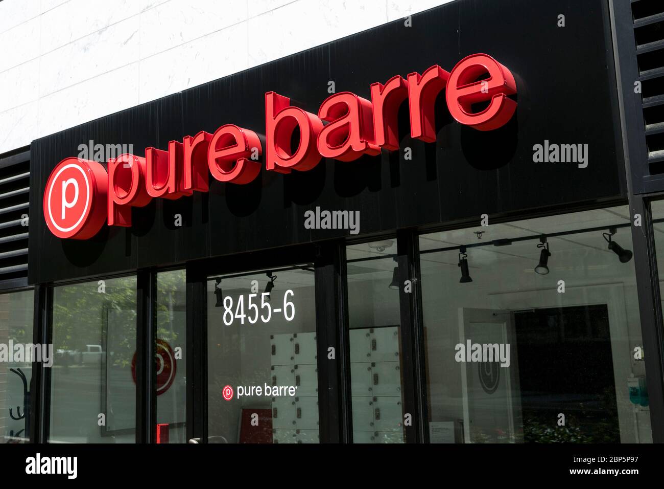 Pure gym logo hi-res stock photography and images - Alamy