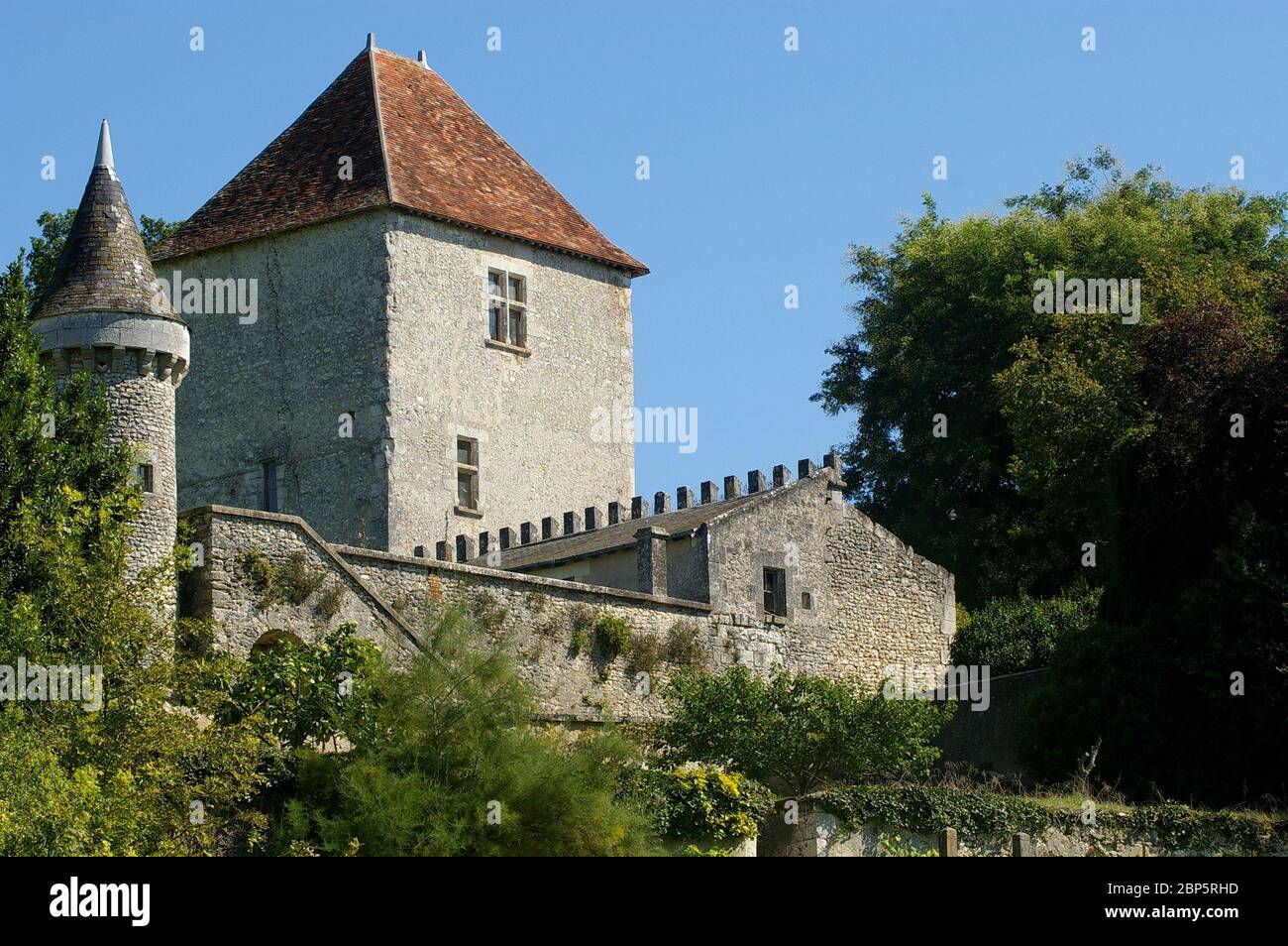 Beautiful French rural buildings in the Indre departement Stock Photo ...
