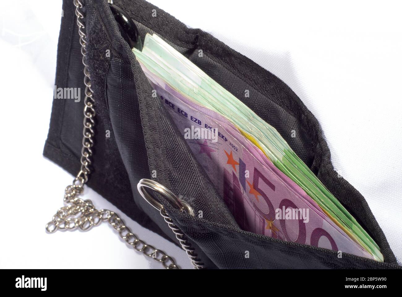 Money in a wallet Stock Photo - Alamy