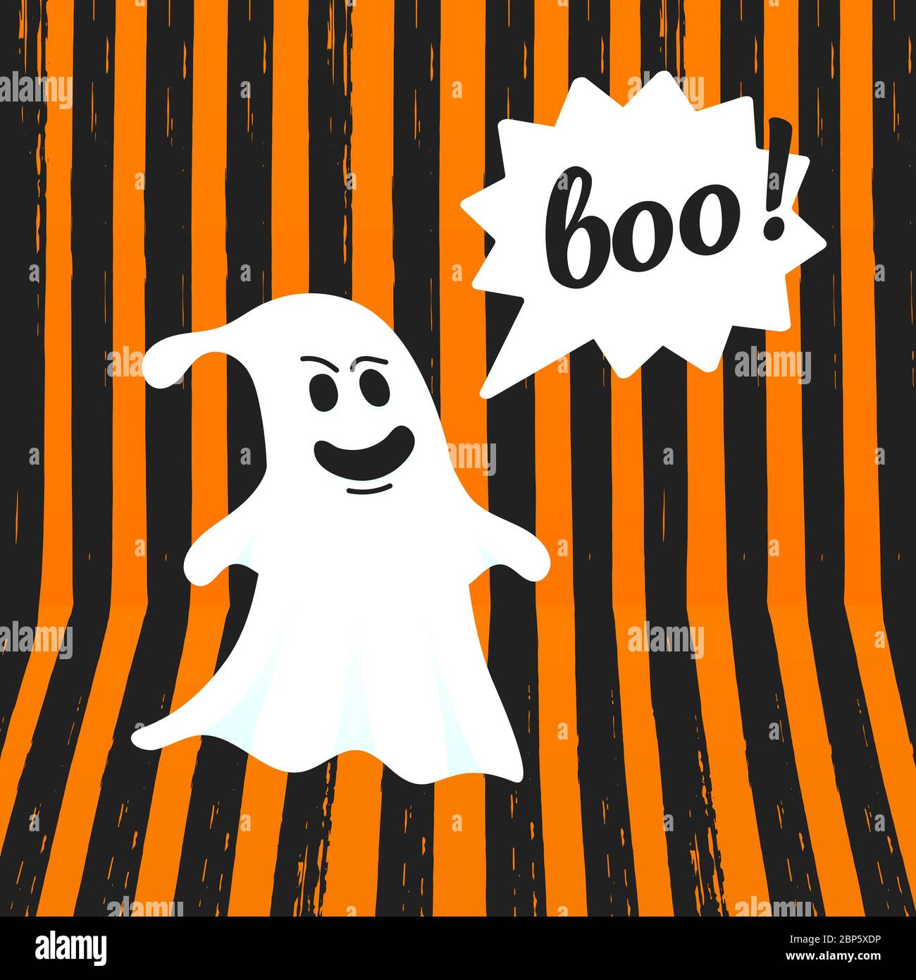 Boo ghost halloween message concept Stock Vector Image & Art - Alamy