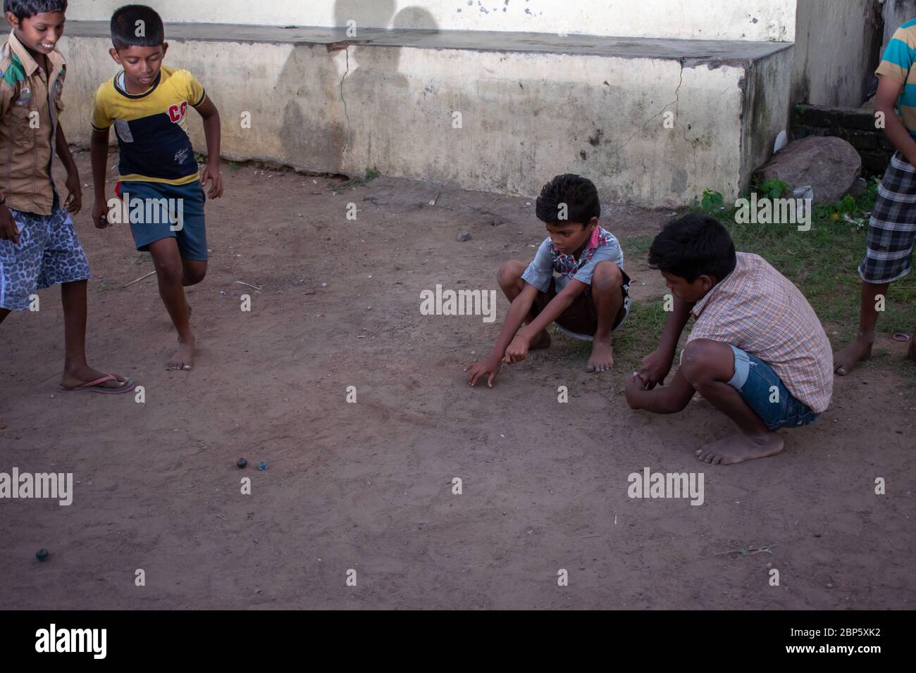 Tamilnadu regional village games Stock Photo - Alamy