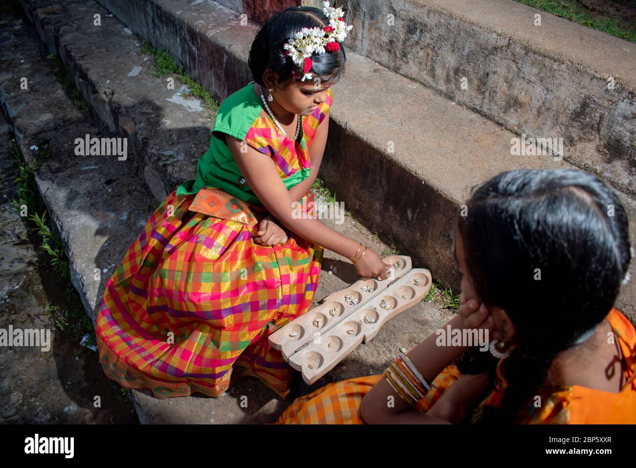 Tamilnadu regional village games Stock Photo - Alamy