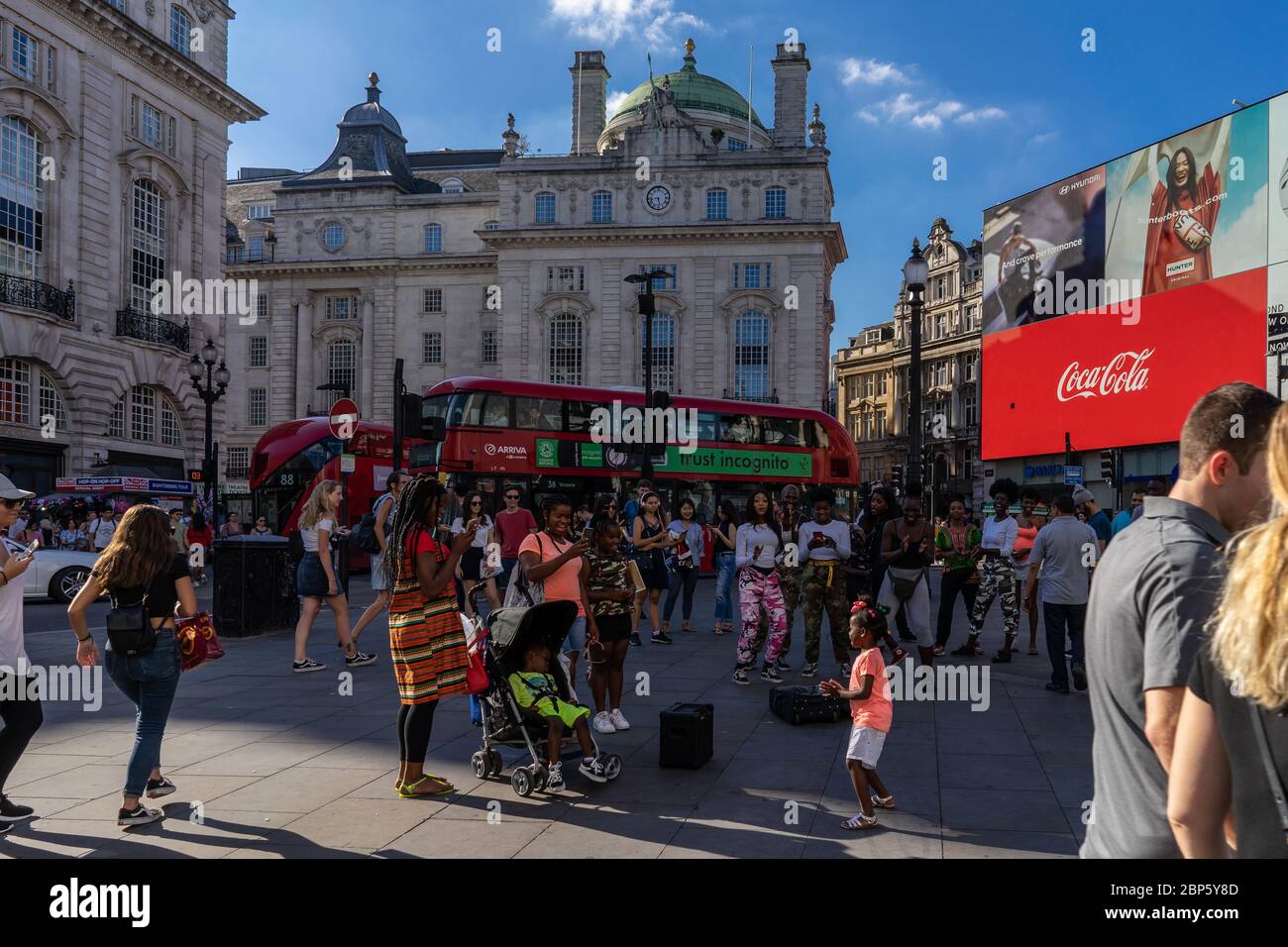 Piccadilly Circus square in London, UK Stock Photo - Alamy