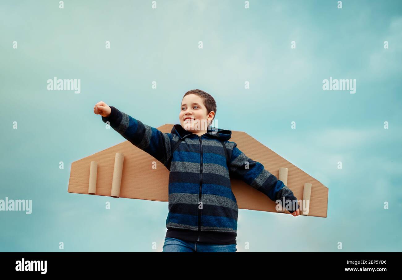 Child Model Airplane High Resolution Stock Photography and Images - Alamy