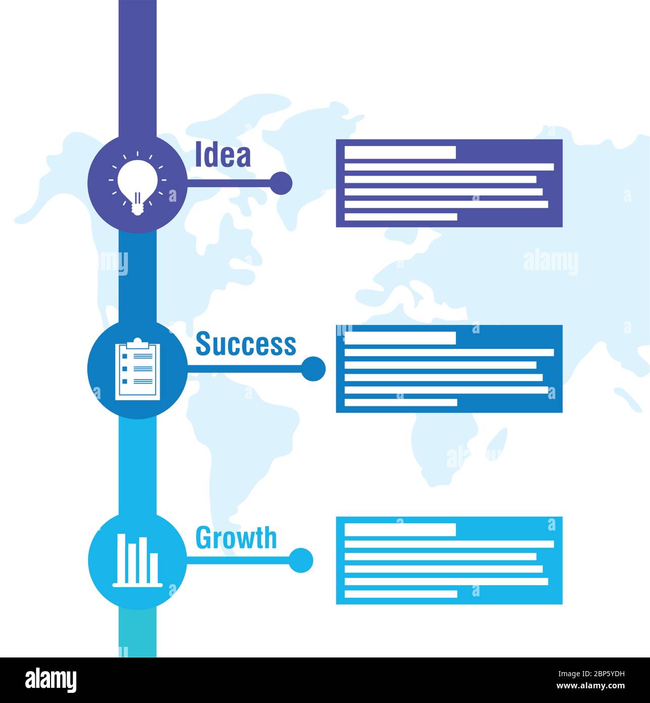business infographic with world planet Stock Vector Image & Art - Alamy