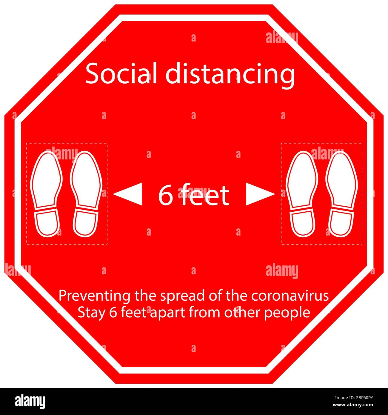 Foot Symbol Marking the standing position, the floor as markers for ...