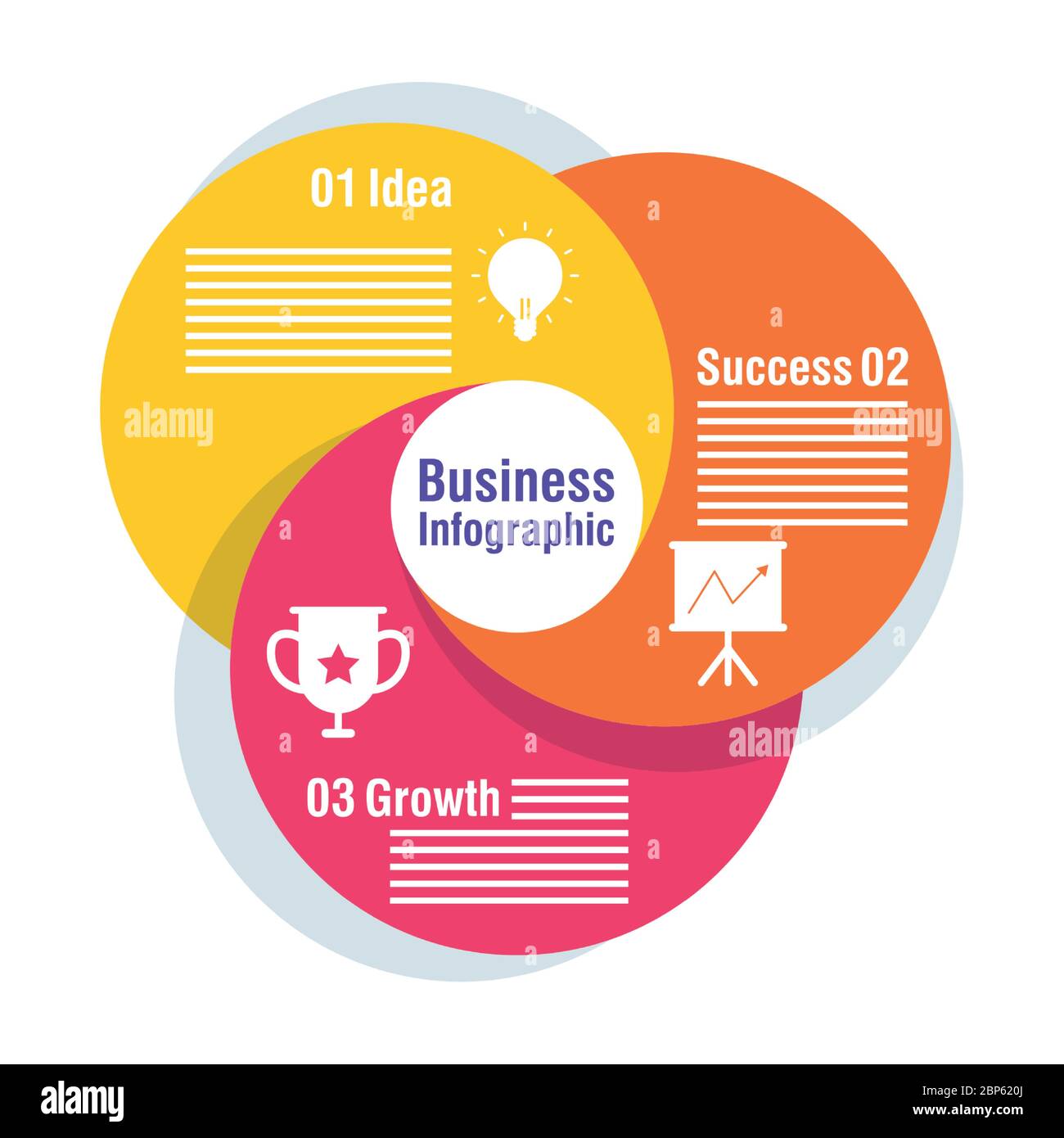 business infographic with numbers icons Stock Vector Image & Art - Alamy