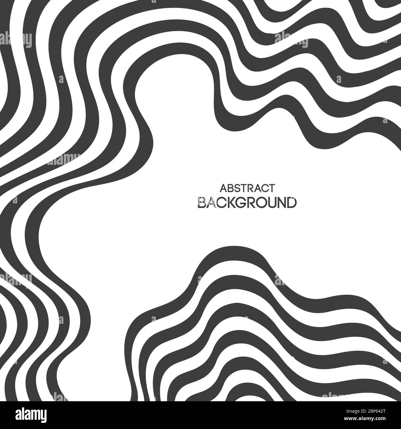 Wavy Lines Background