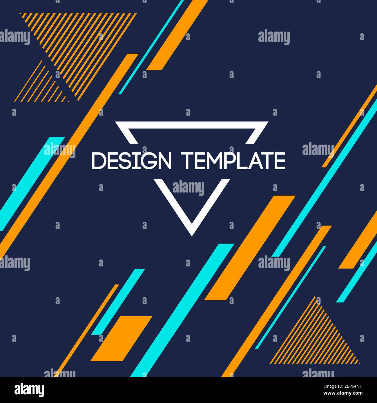 Abstract background of striped triangles, diagonal stripes. Abstract ...