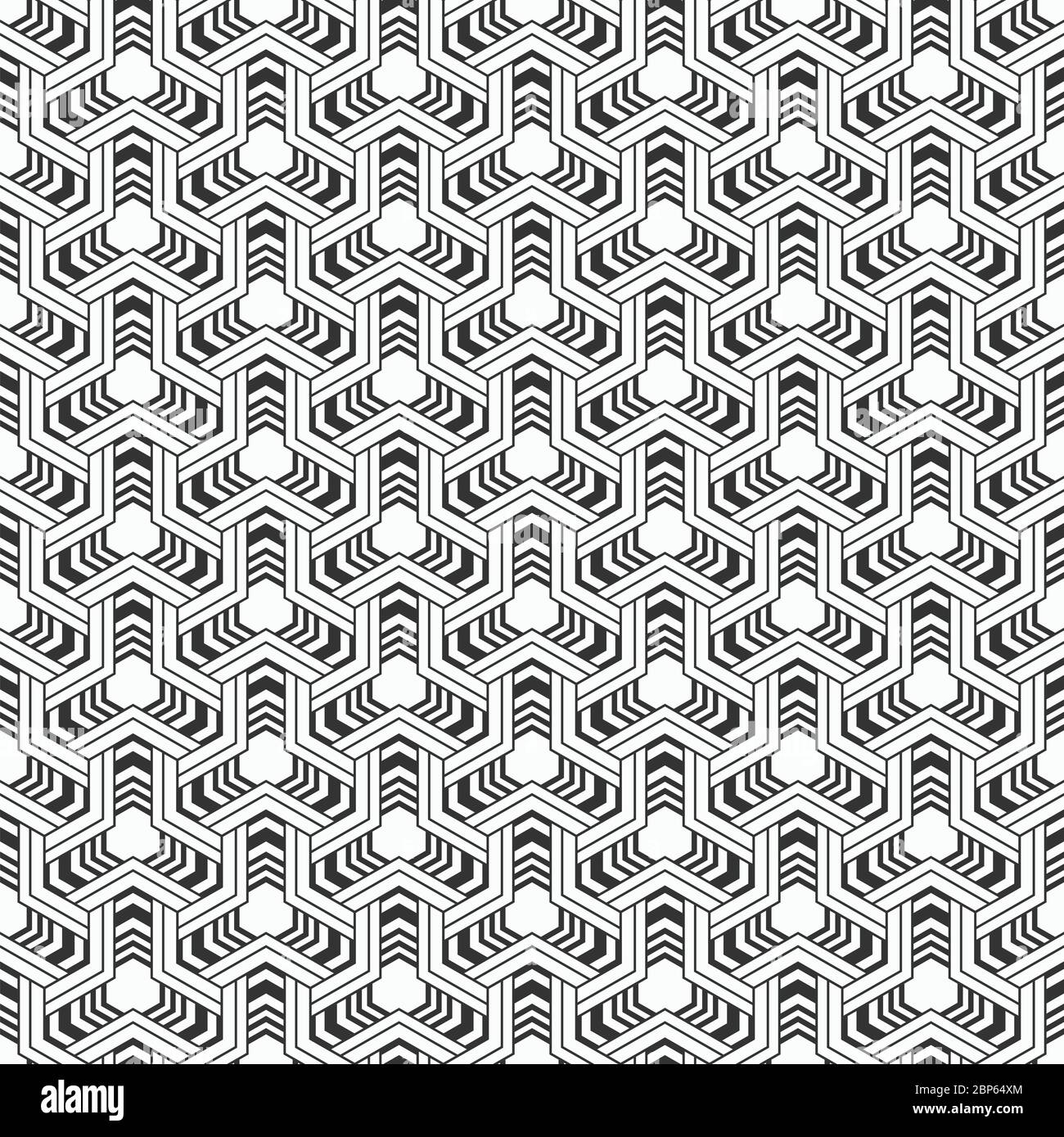 Abstract seamless pattern. Modern stylish texture. Geometric tiles with ...