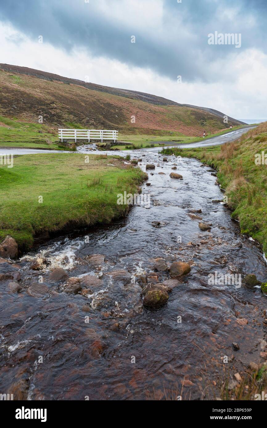 The ford at Fore Gill Gate, North Yorkshire, England, UK: made famous ...