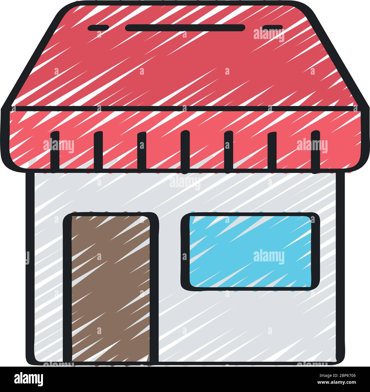Store front icon representing ‘Shop’ Stock Vector Image & Art - Alamy
